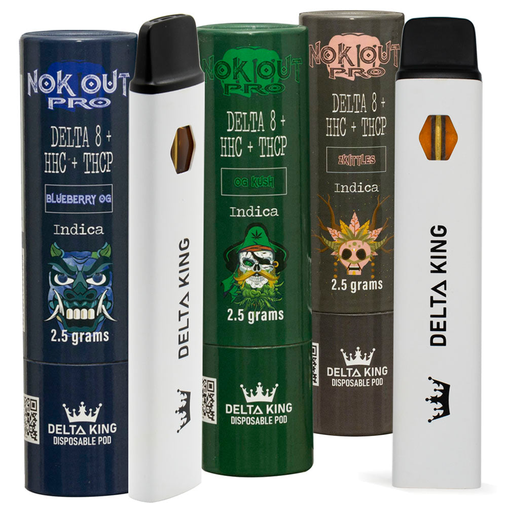 NokOut PRO 2.5GR Delta 8 Disposable Vape w/ HHC and THCP